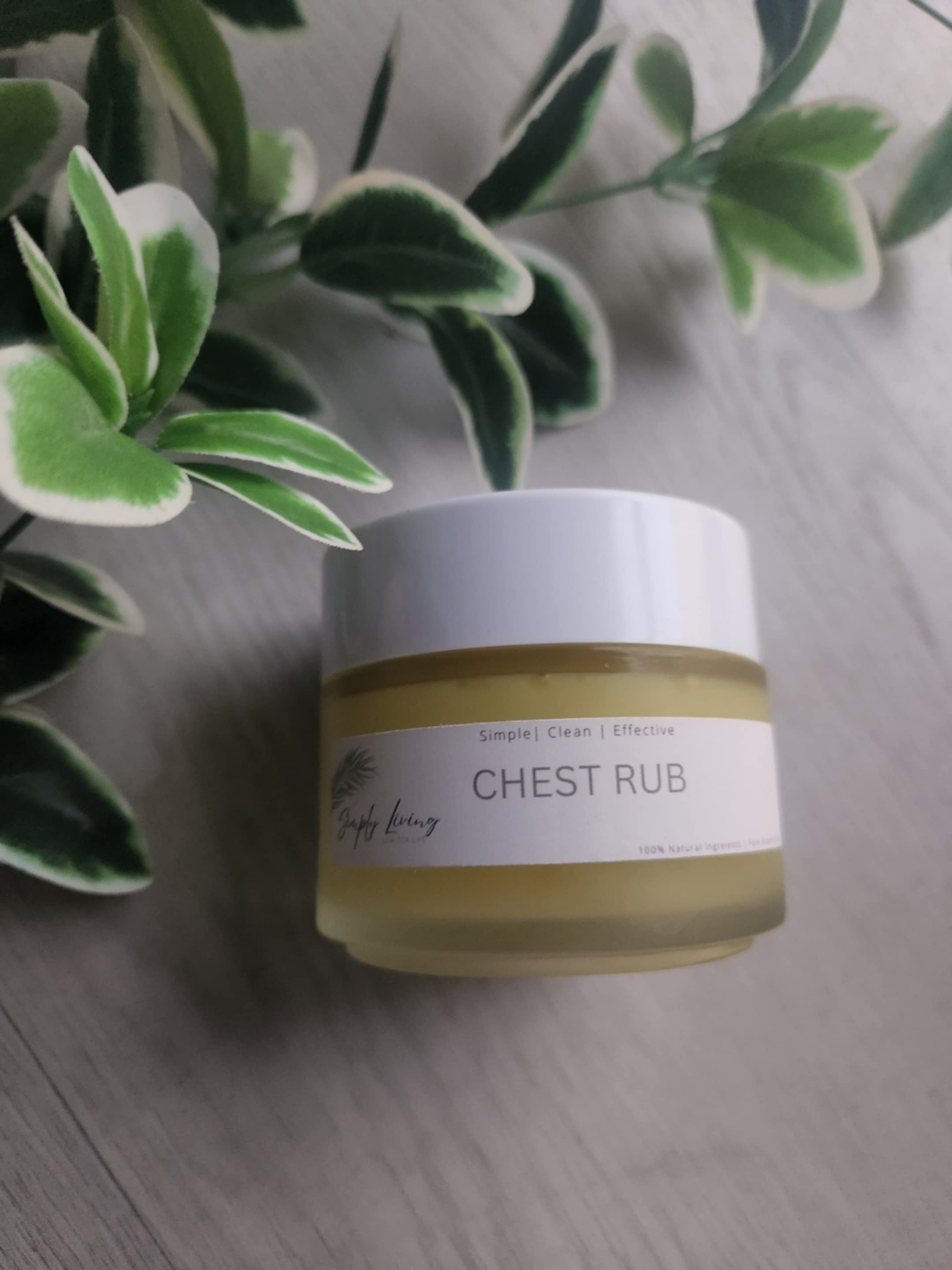Natural Chest Rub – SimplyLiving